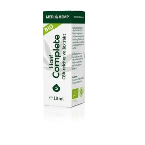 Medihemp Bio Hanf Complete 5% CBD Öl │ Bewertungen
